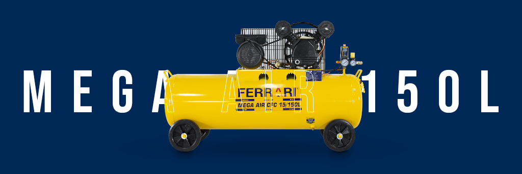 Compressores Ferrari Mega Air, a nova linha que vai te surpreender