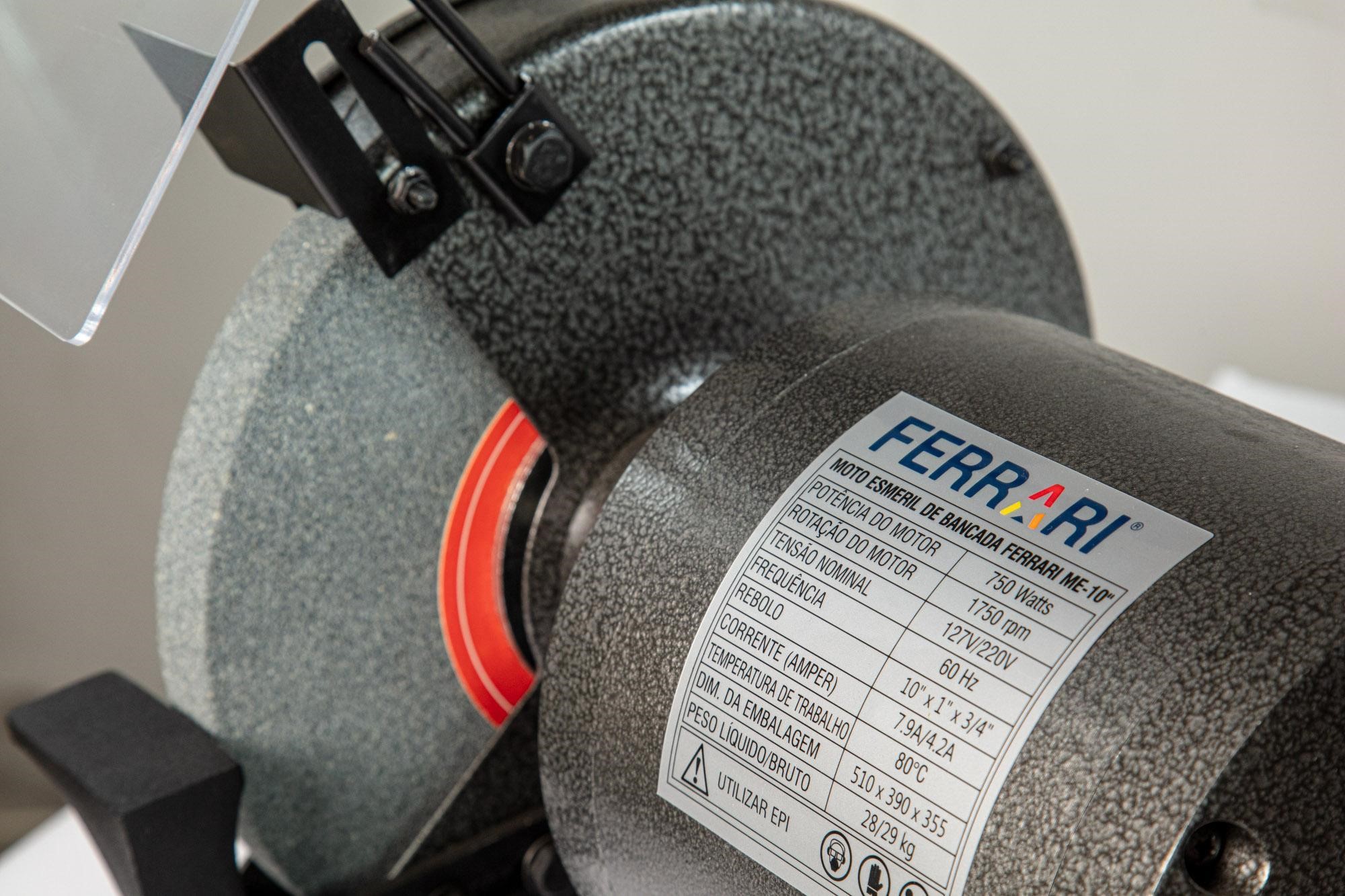 Moto Esmeril: Ideal para afiação e para o polimento