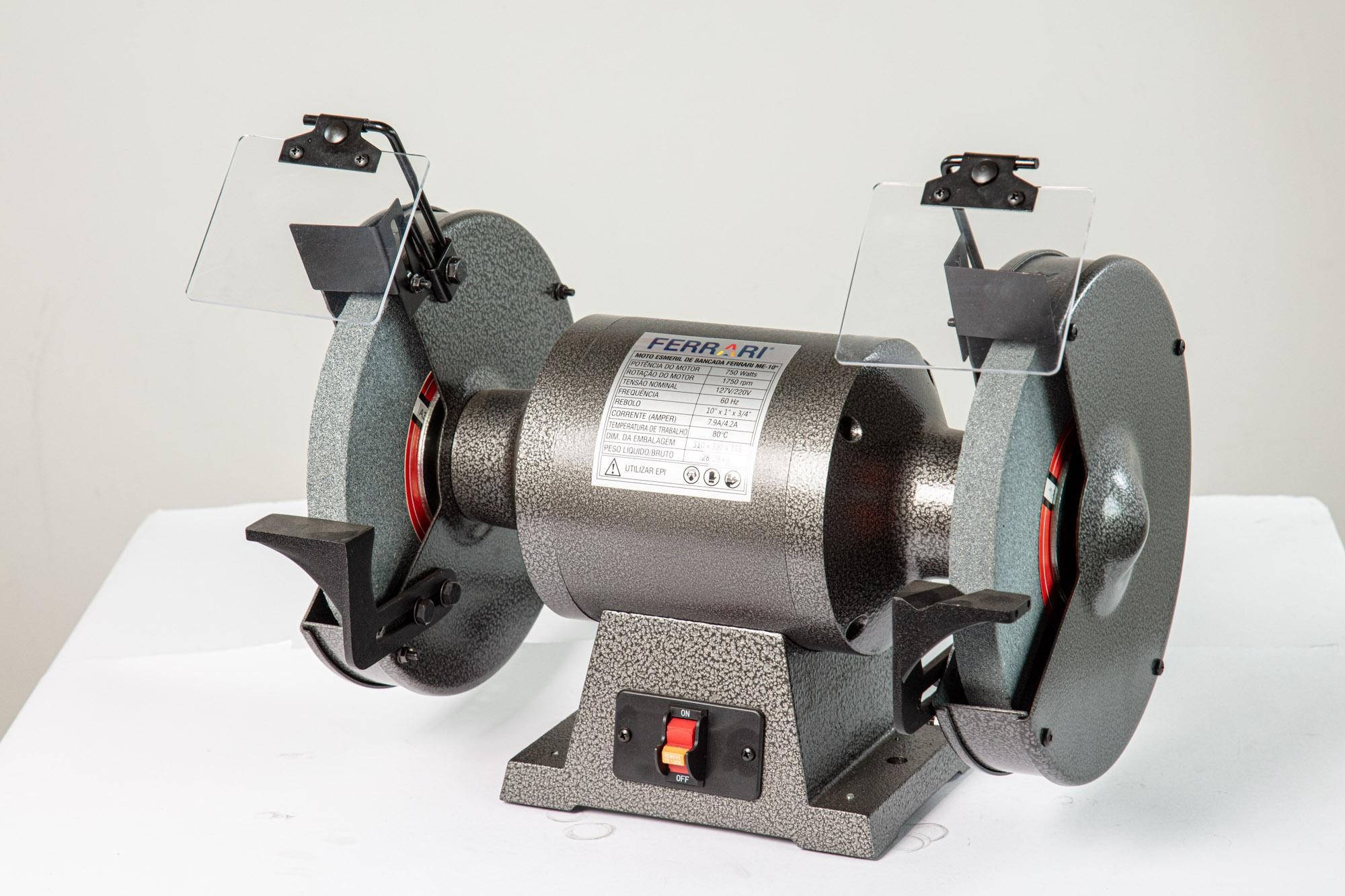 Moto Esmeril: Ideal para afiação e para o polimento